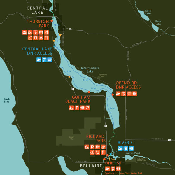Water Trail Experiences - Paddle Antrim - Antrim County Michigan