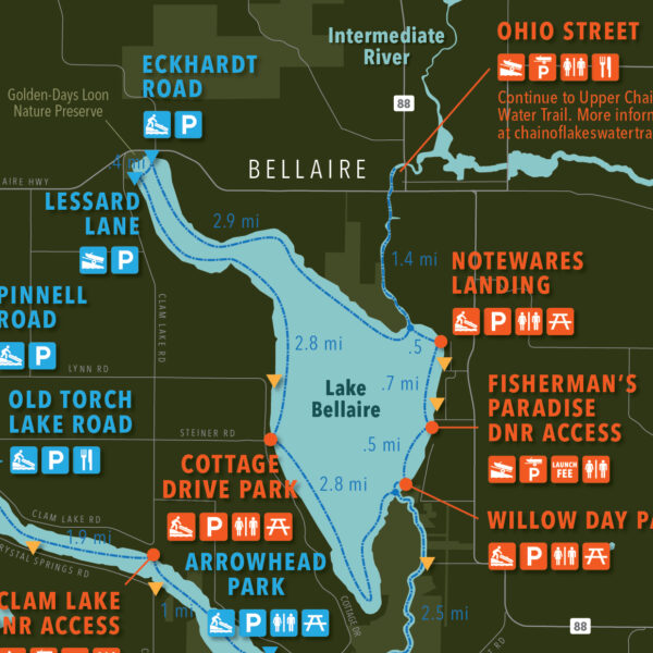 Water Trail Experiences - Paddle Antrim - Antrim County Michigan